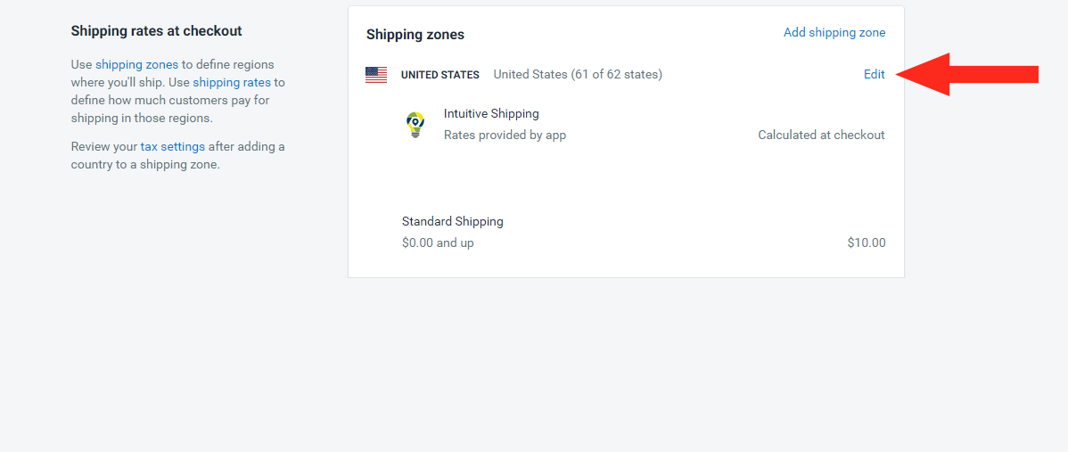 How To Create A New Shipping Zone – Intuitive Shipping Help Center