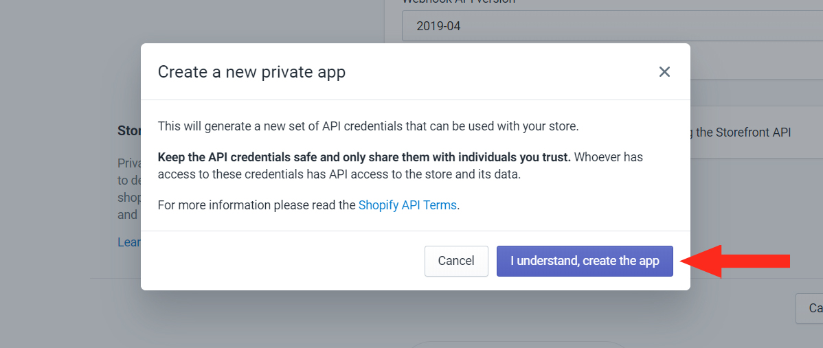 How To Create Private App Credentials – Intuitive Shipping Help Center