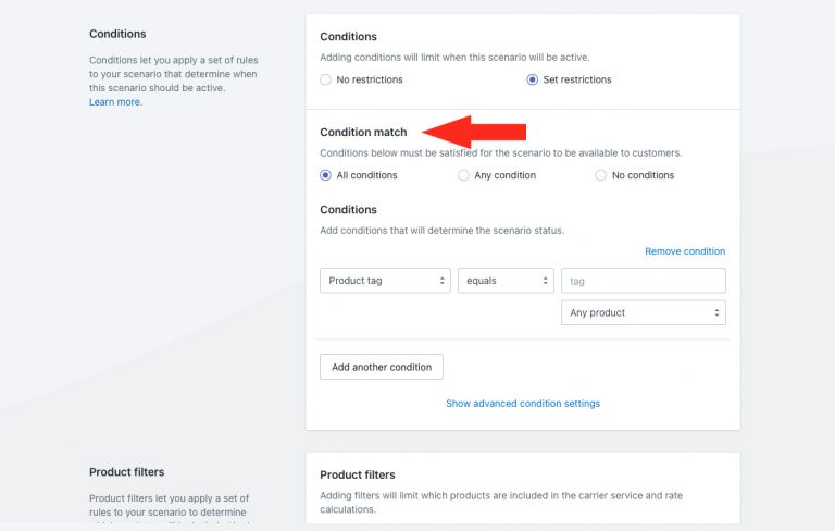 Create A Scenario – Intuitive Shipping Help Center