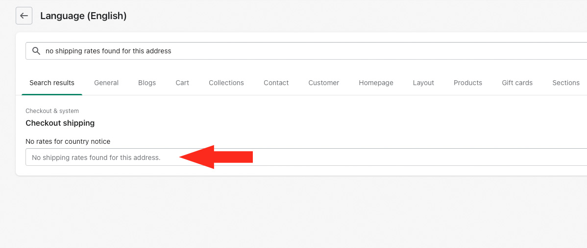 How To Change the Default Message When Shipping Is Not Available ...