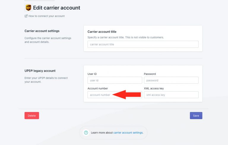 Connect Your UPS Account – Intuitive Shipping Help Center
